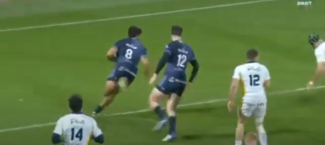 Rodrigo Bruni scores first try for Vannes - Americas Rugby News