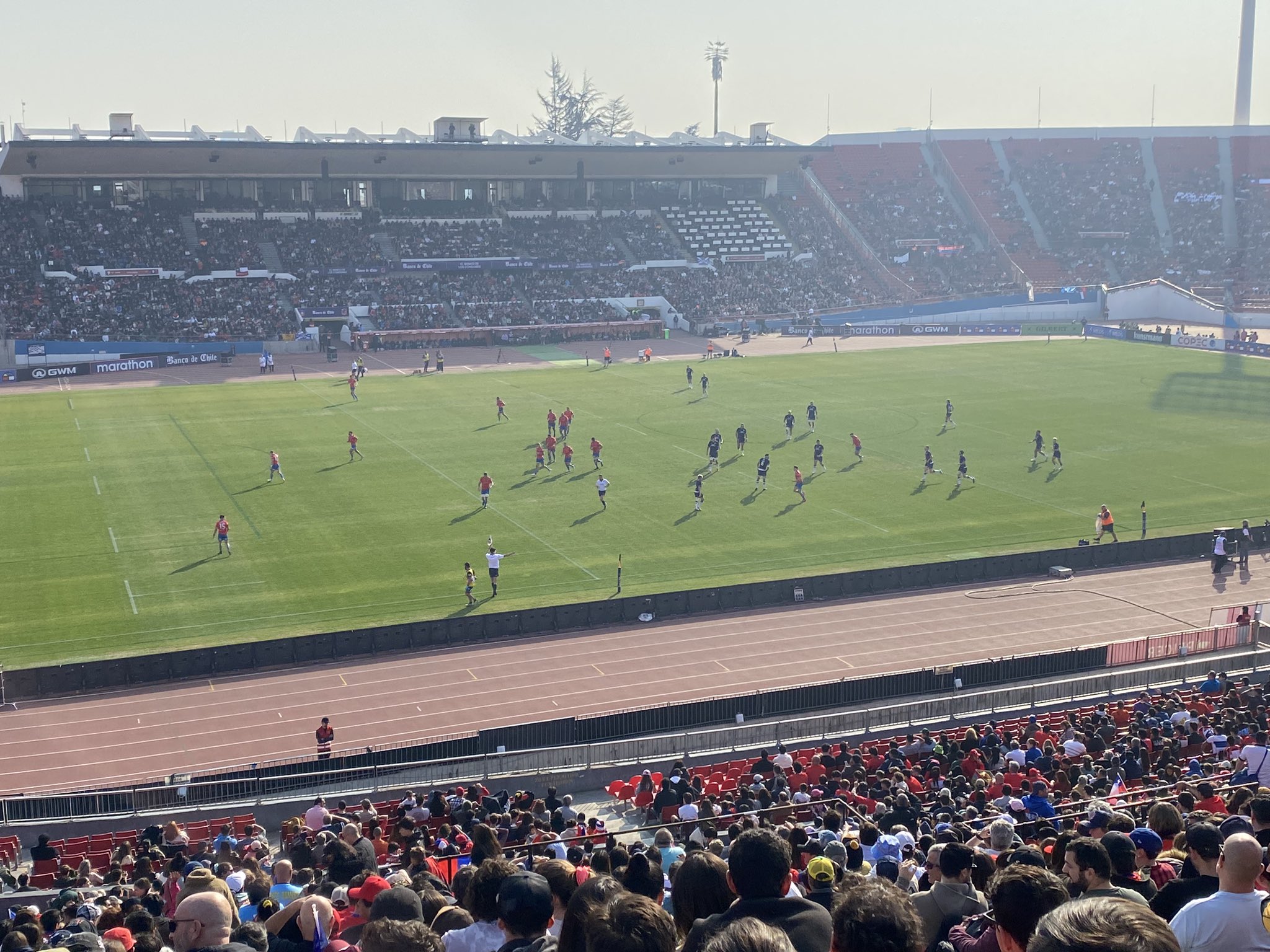 Chile Fall to Scotland in front of Record Rugby Attendance - Americas ...